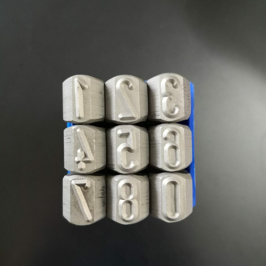 Number Punches (0-9) - Suntat Sdn Bhd